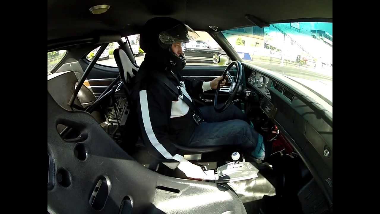 72 Olds Cutlass Drag Race In-Car - YouTube