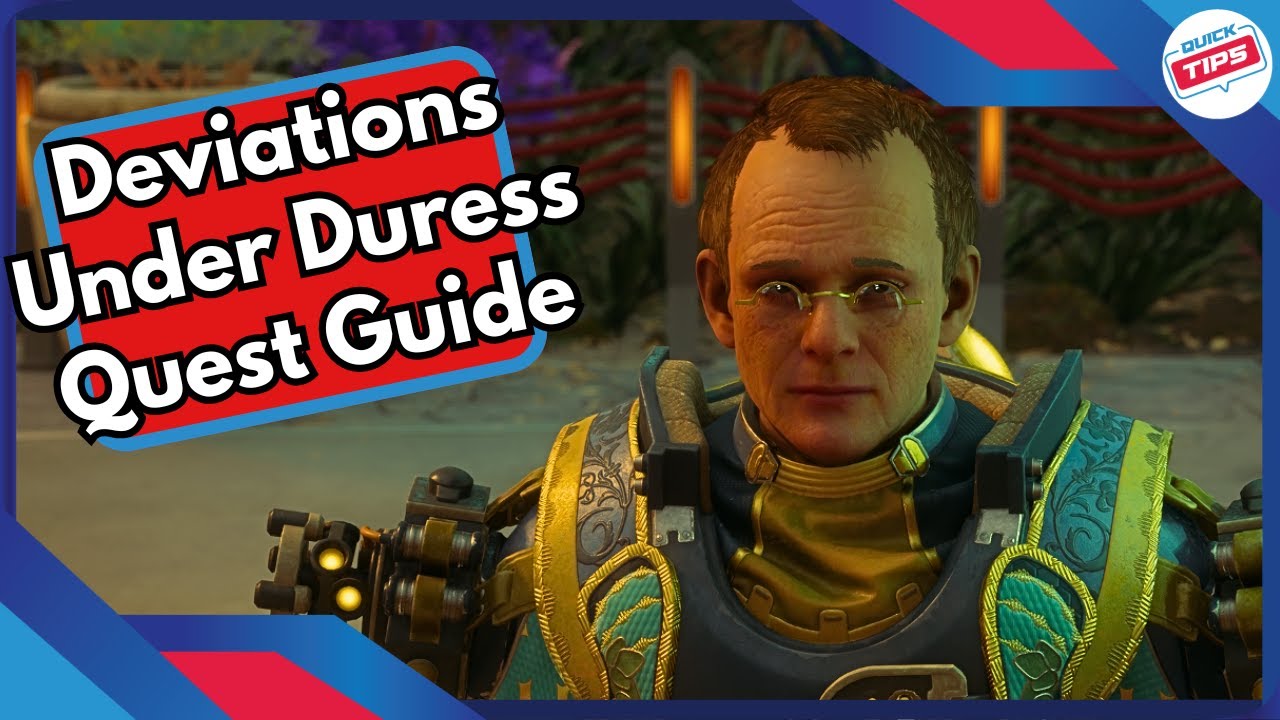 Deviations Under Duress Quest Guide in The Outer Worlds 2 - YouTube