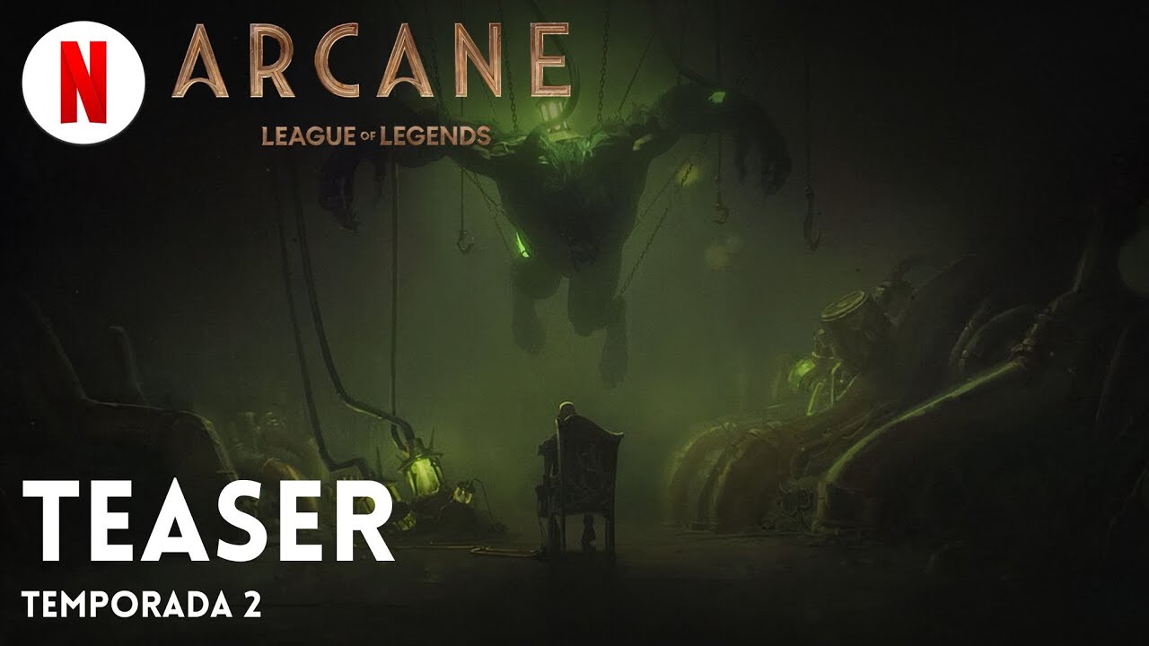 Arcane (Temporada 2 Teaser) | Trailer em Português | Netflix - YouTube