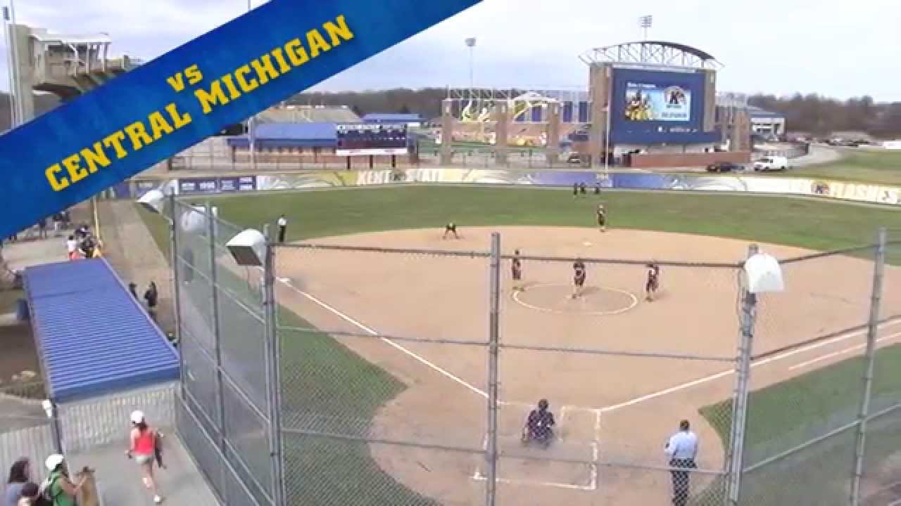 Kent State Softball vs. Central Michigan 4/12-4/13/14 - YouTube
