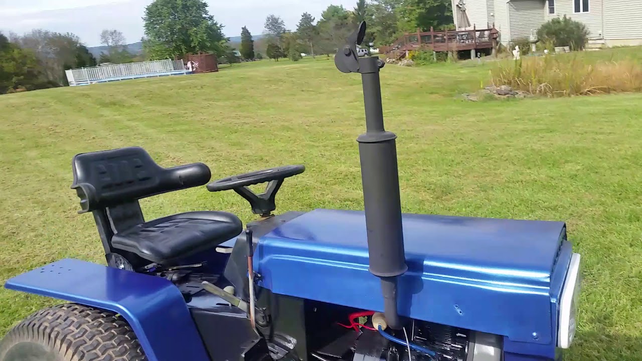 MTD 990 Diesel Repower - YouTube