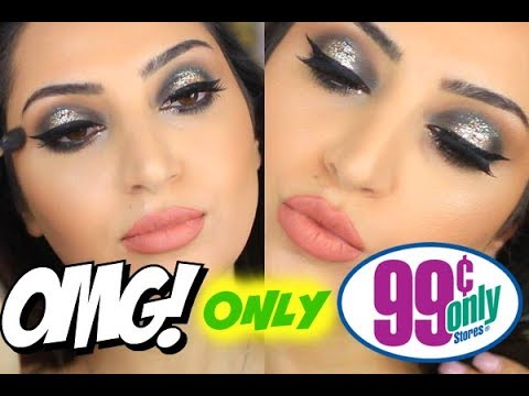 99 Cents Makeup | Full Face | - YouTube