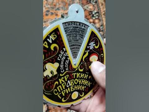 Советский карманный краткий справочник грибника! #грибы #ссср #отдых ...