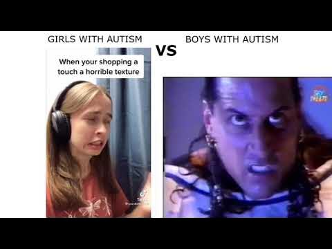 Girls With Autism vs Boys With Autism - YouTube
