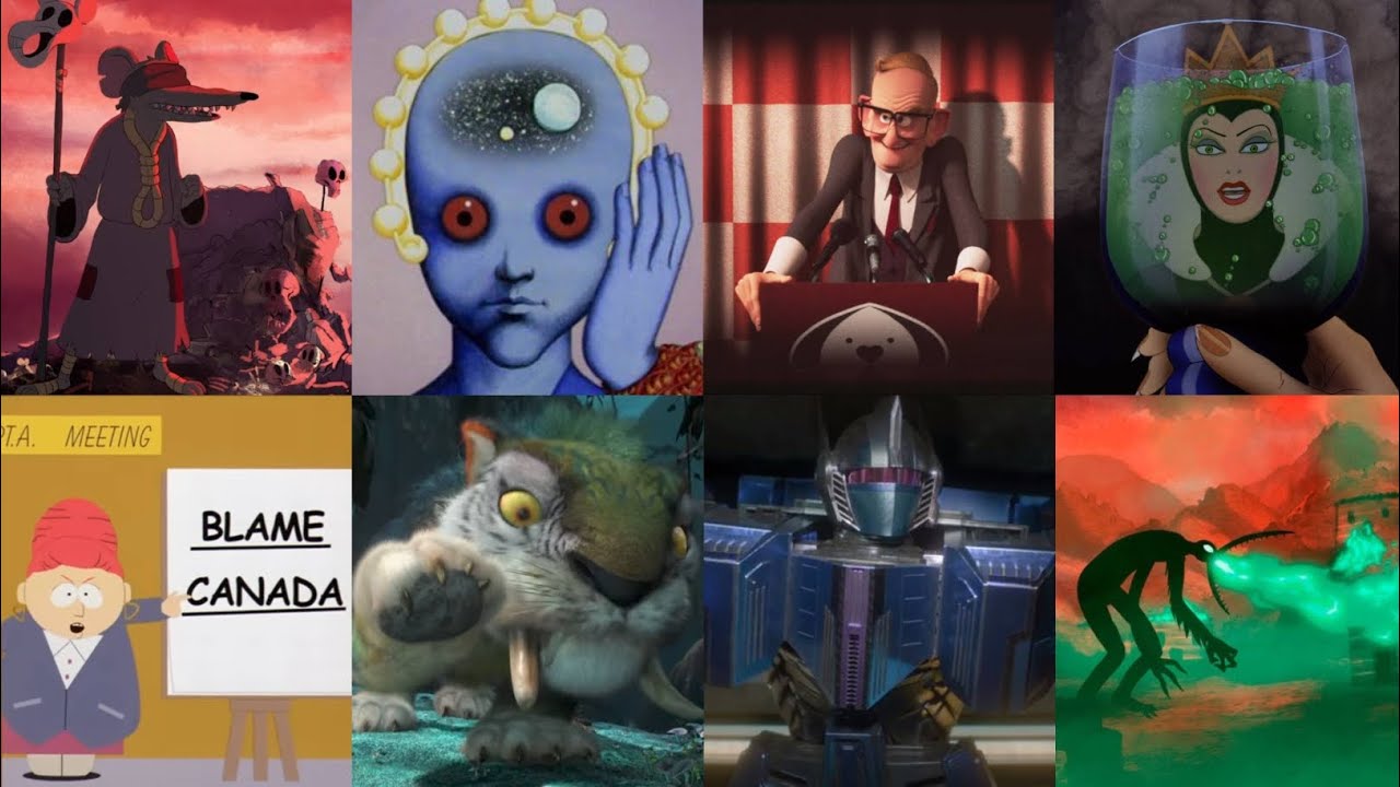 Defeats of My Favorite Animated Movie Villains Part 24 (Side A) - YouTube
