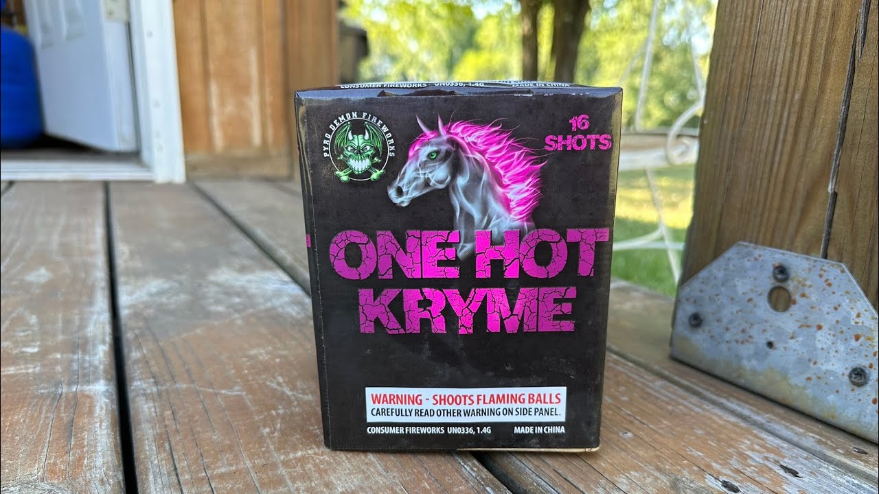 One Hot Kryme 16 shots - Pyro Demon - YouTube
