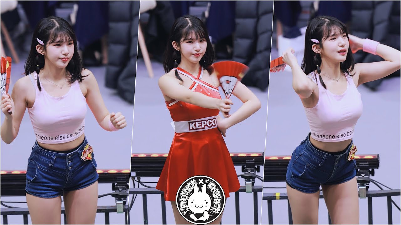 [4K] 230219 치어리더 염세빈 직캠 '응원리액션 모음' Yeom Sebin Fancam @한국전력 남자배구 By 벤뎅이 ...
