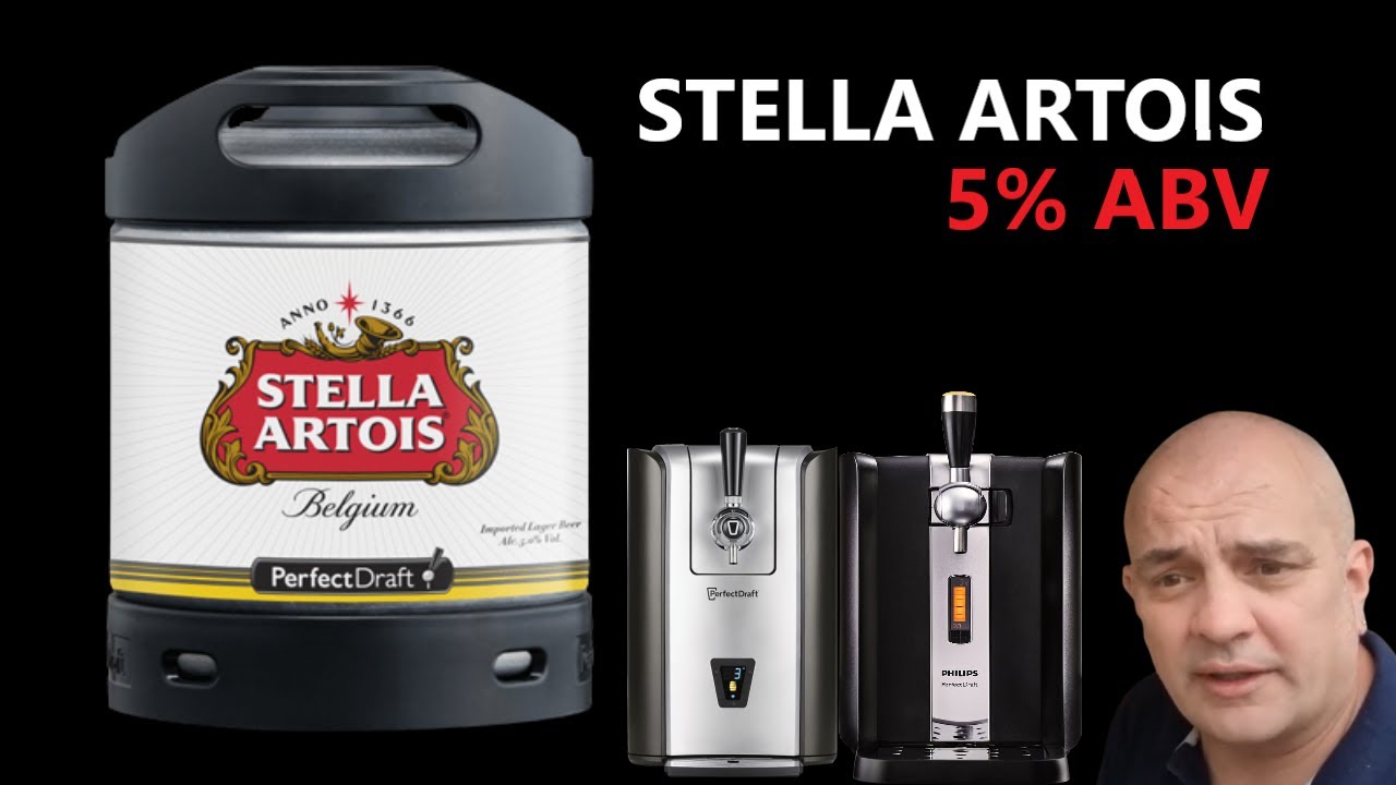 Stella Perfectdraft Pro 5.0% ABV At 1 degree Revisited - YouTube