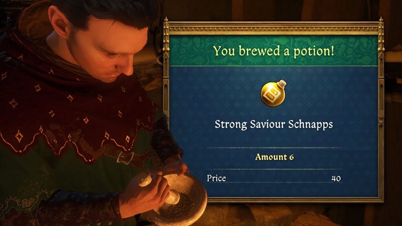 Strong Saviour Schnapps Quick Recipe - Kingdom Come Deliverance II ...