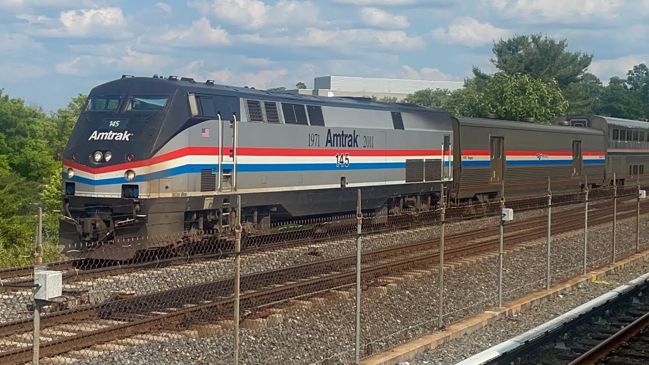 Amtrak #145 “Phase III” on the Capitol Limited - YouTube