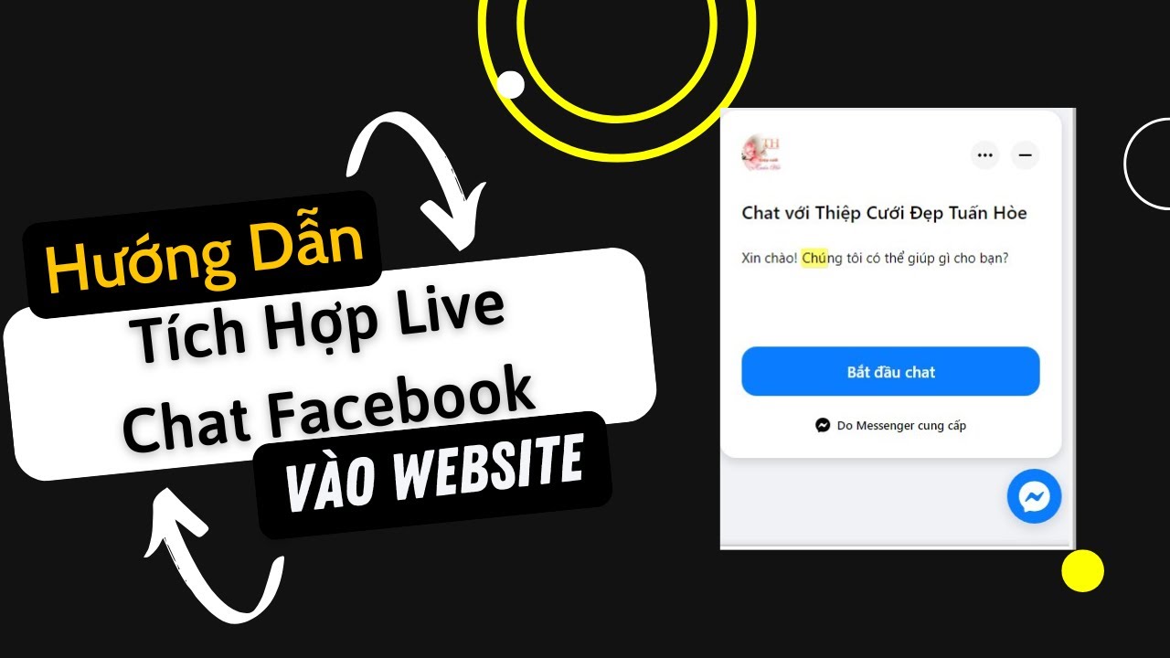 Cách tích hợp live chat Facebook vào website| Phúc Hoàng IT - YouTube