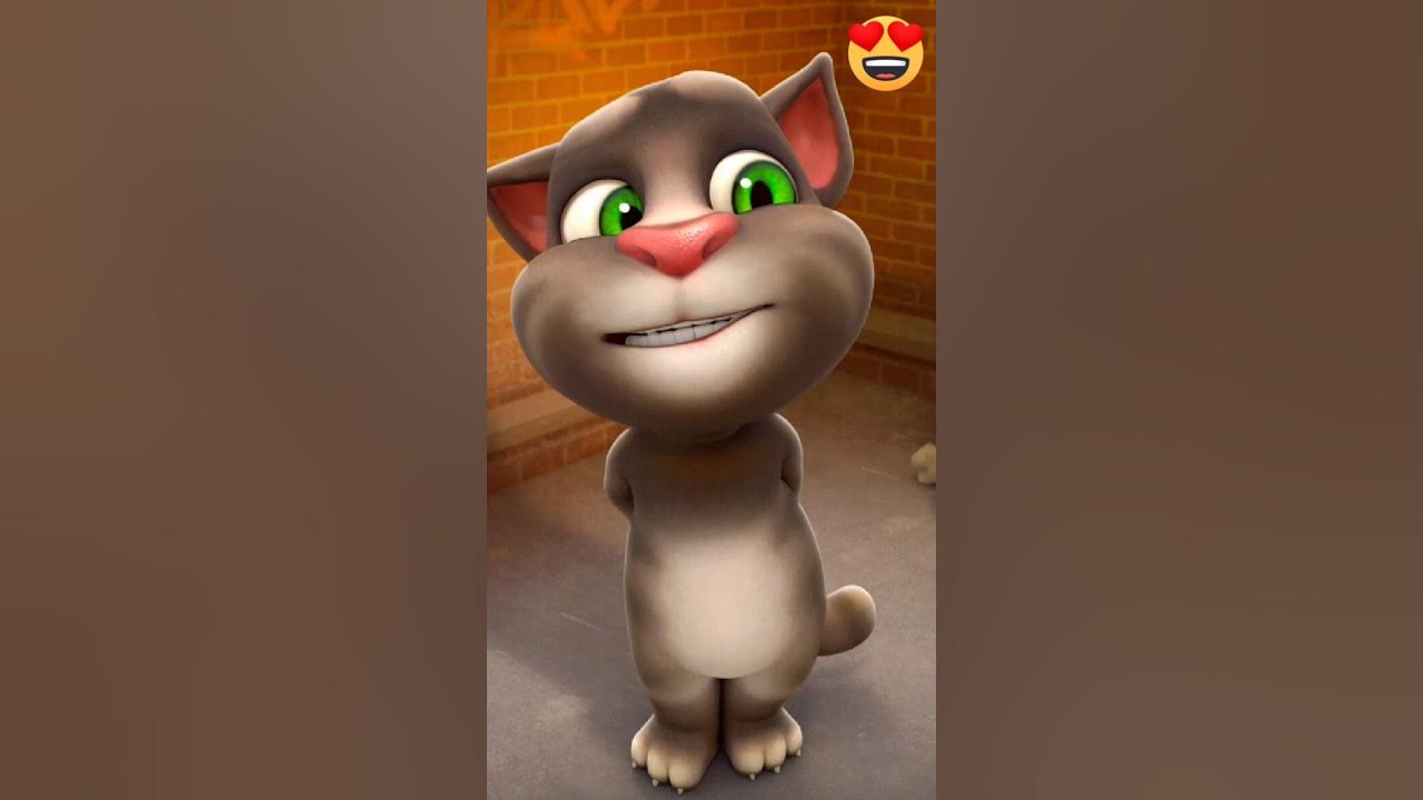 Talking Tom Cat🍓🍟🍌#shorts - YouTube