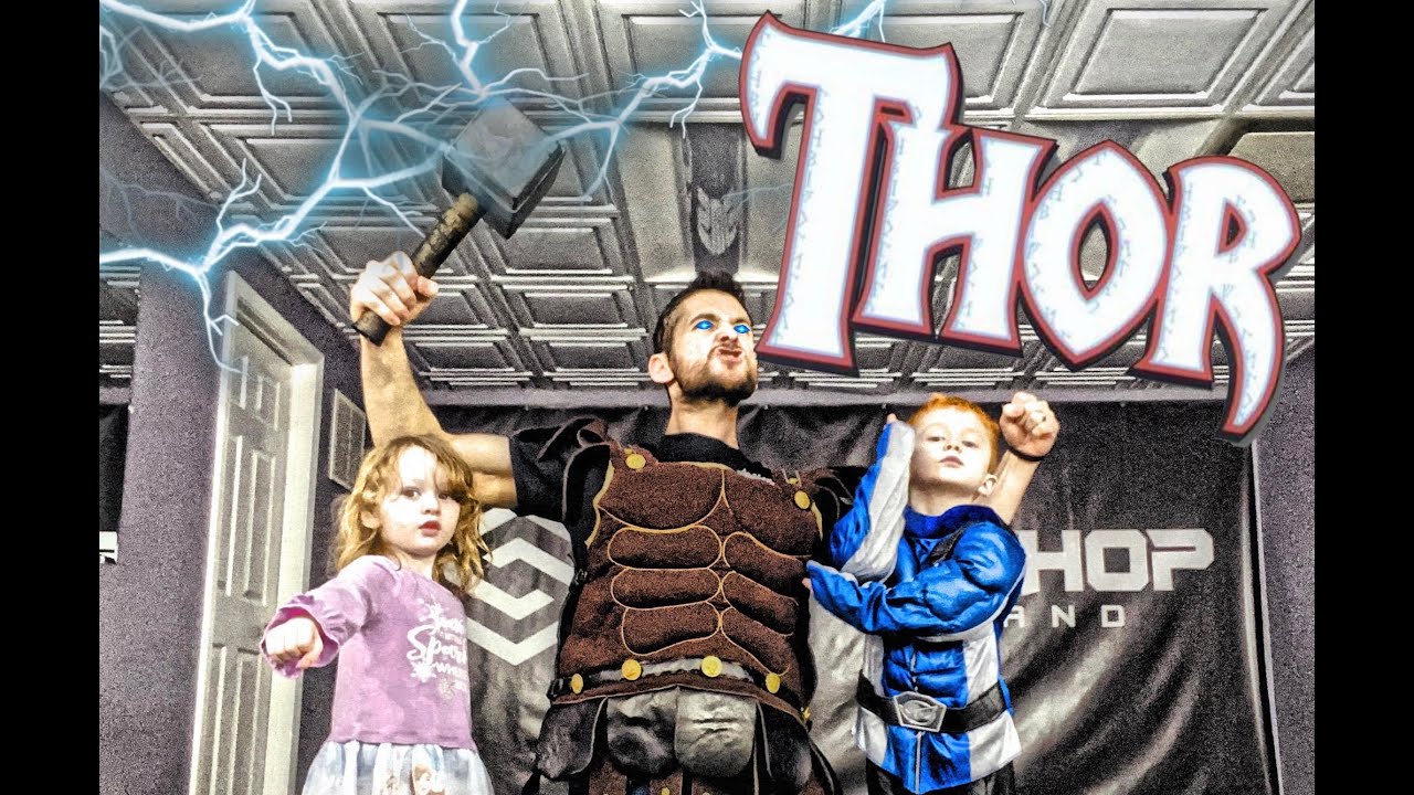 THOR KID'S DANCE/ FITNESS! HAMMER TIME! FUN AVENGER EXERCISE WORK OUT ...