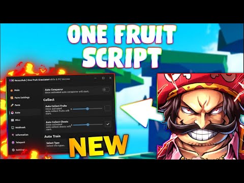 *NEW* One Fruit Script (PASTEBIN 2024) (AUTOFARM, GET FRUITS, KILLAURA ...