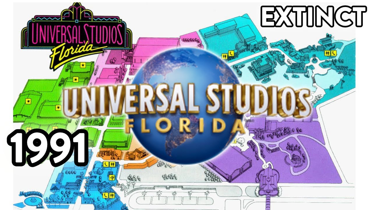 Universal Studios - Orlando Florida February 1991 - YouTube