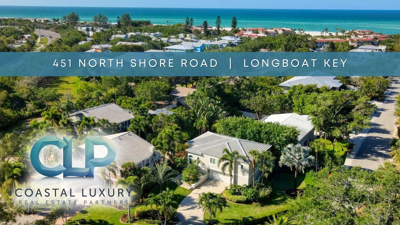 451 North Shore Road, Longboat Key, Florida - YouTube