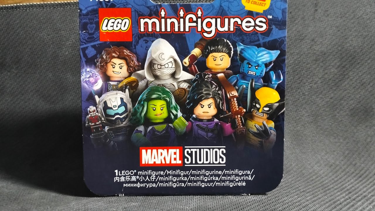 Unbox and gacha lego marvel season 12 - YouTube