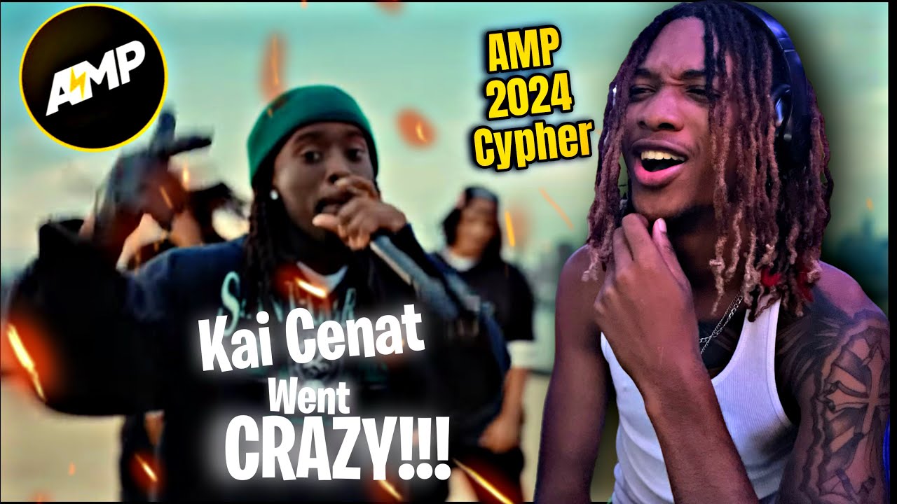 Reacting AMP 2024 Cypher with Kai Cenat, Duke Dennis, Agent 00 , Fanum ...