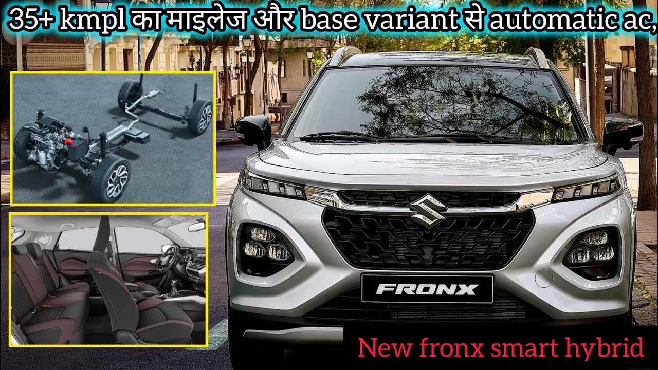 35+ kmpl का माइलेज⛽ new fronx smart hybrid || fronx smart hybrid 2025 ...