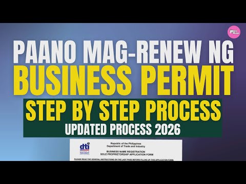 PAANO MAGRENEW NG BUSINESS PERMIT / MAYORS PERMIT? Updated Process 2026 | Miss Marj Vlogs