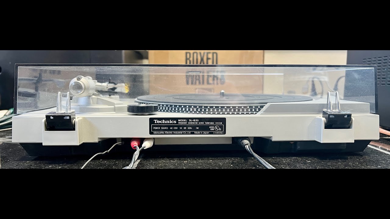 Vtg Technics SL B20 Frequency Generator Servo Automatic Turntable w ...