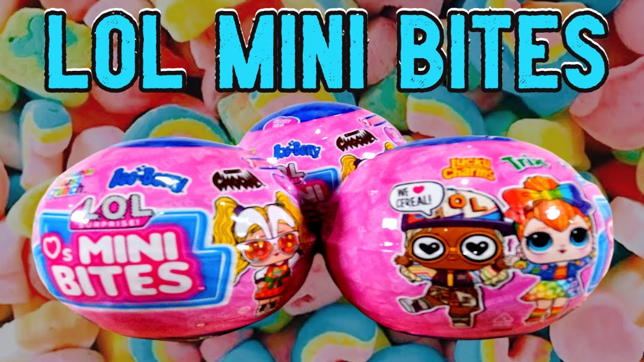 LOL Mini Bites Cereal Dolls - Unboxing. THERE'S A BOY ONE??? | Adult ...