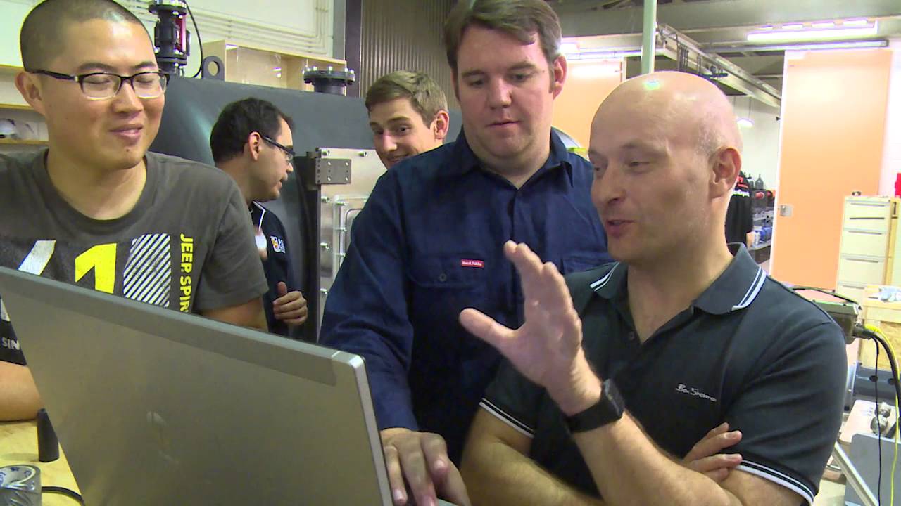 First impact experiment - high velocity two-stage gas gun - YouTube