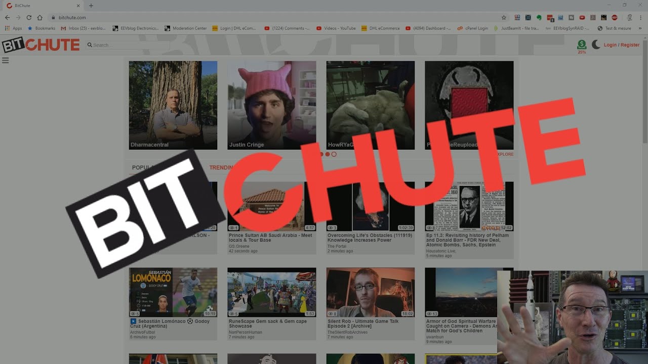 eevBLAB #69 - The Problem With Bitchute - YouTube