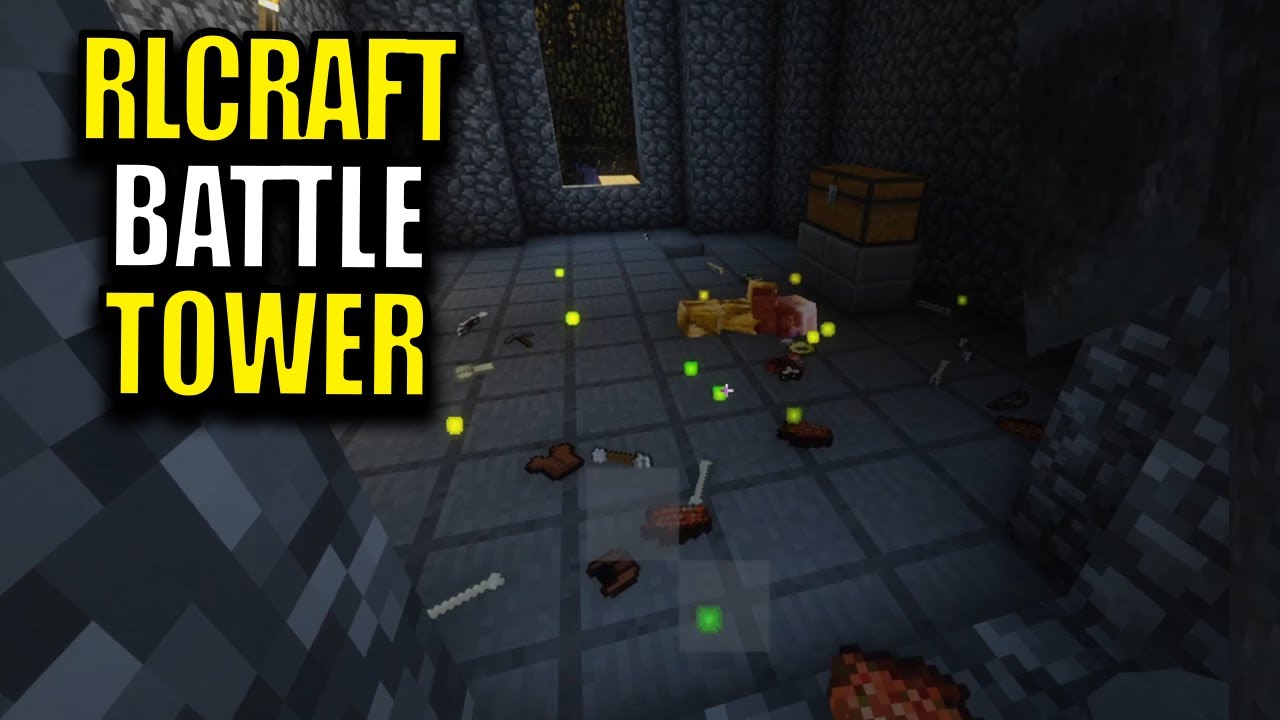 Ep4 Battle Tower - Minecraft RLCraft Modpack - YouTube