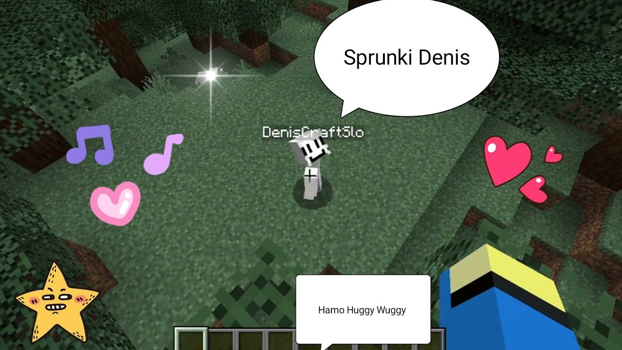 DENIS PLAYS WANDA FROM SPRUNKI AND I PLAY HUGGY WUGGY ON OUR NEW ...