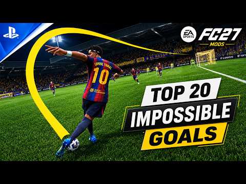 TOP 20 GOALS (FC 27 MODS) 🐐 Messi's #1 Is Insane | PS5 PRO 4K60