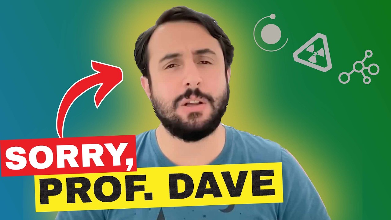 Professor Dave’s Response Was WEAK - YouTube