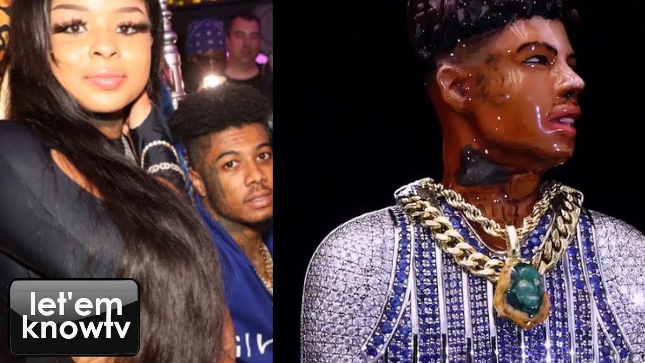 Blueface Just Got This Crazy Diamond Chain From Aporro Custom & Gave It ...