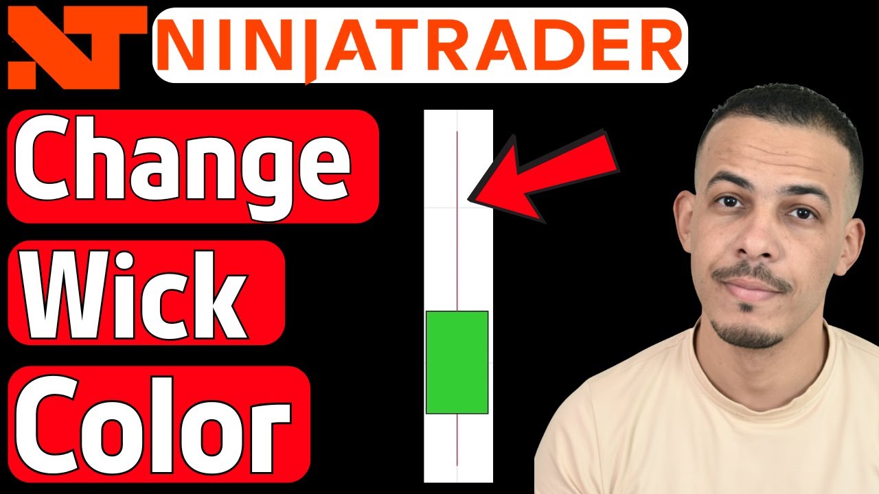 How to Change Candle Wick Color on NinjaTrader - YouTube