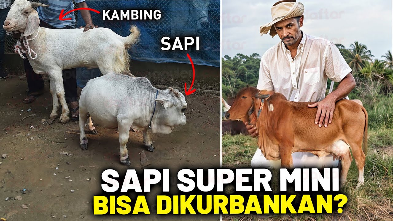 Sumpah Gak Tega Motongnya! Sapi Mini Favorit Para Peternak yang Sangat ...