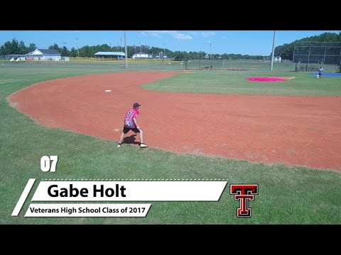Gabe Holt Baseball Drills | Texas Tech Commit | Class of 2017 - YouTube