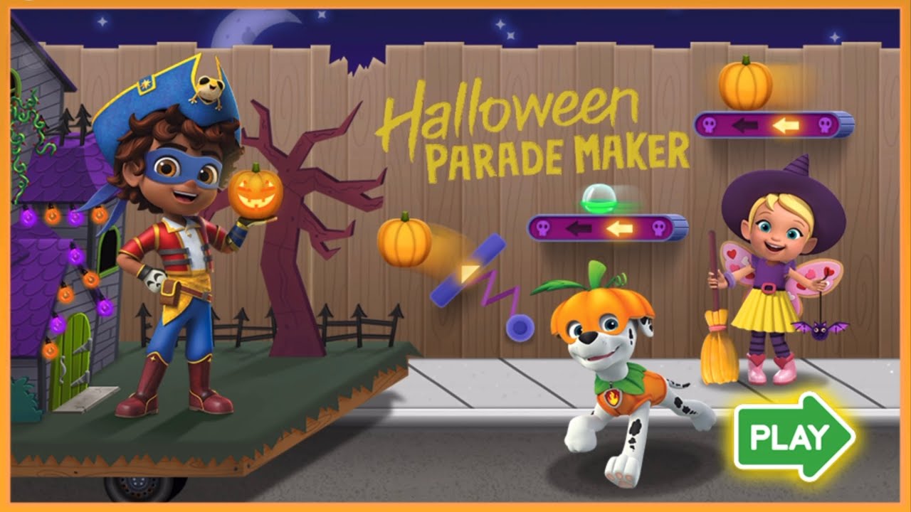 Halloween Parade Maker | Nick Jr. - YouTube