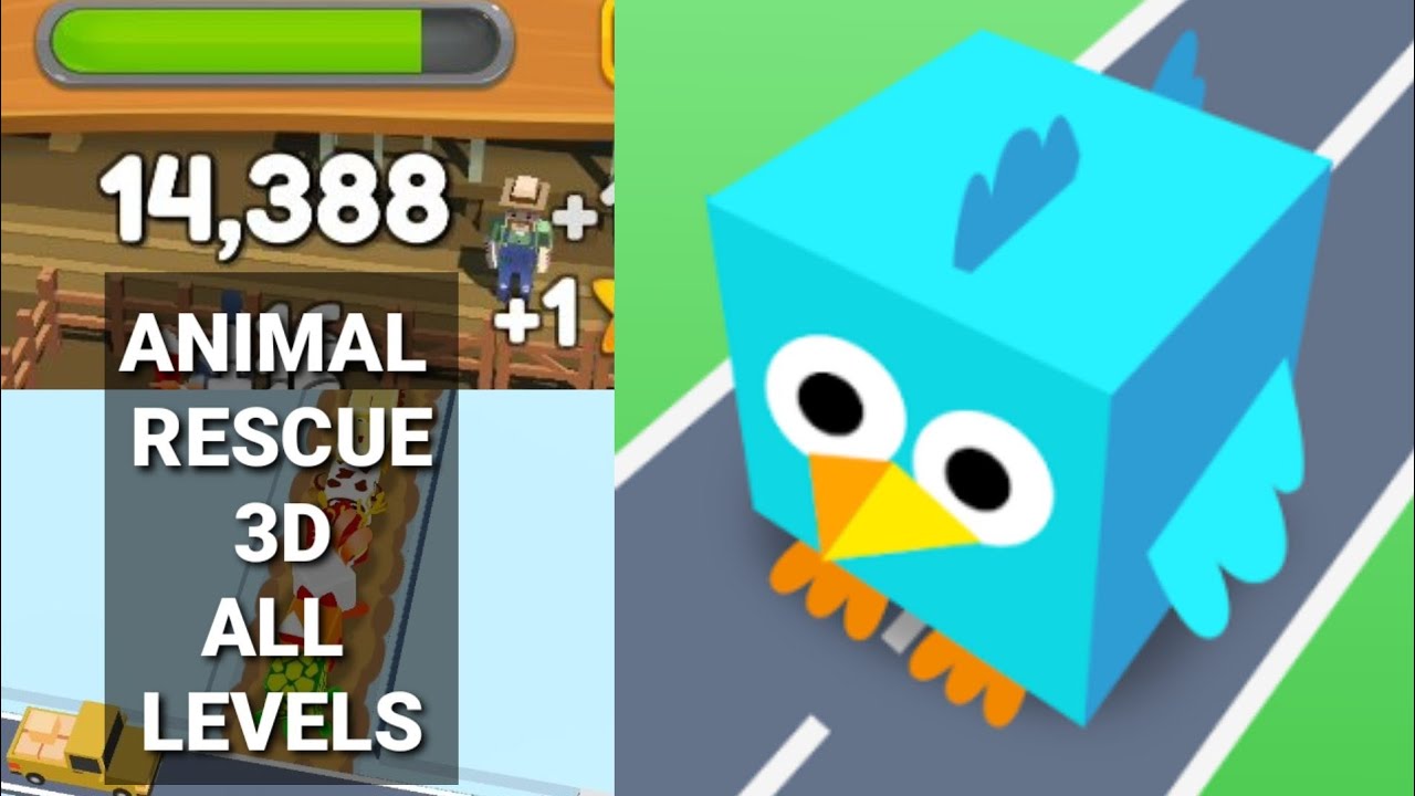 Animal Rescue 3D All Levels High Score No Boosters - YouTube
