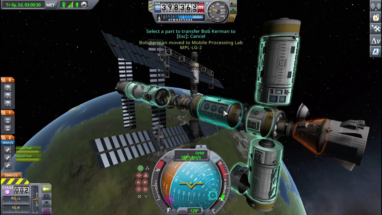 Crew Dragon Demo 2 in Kerbal Space Program - YouTube