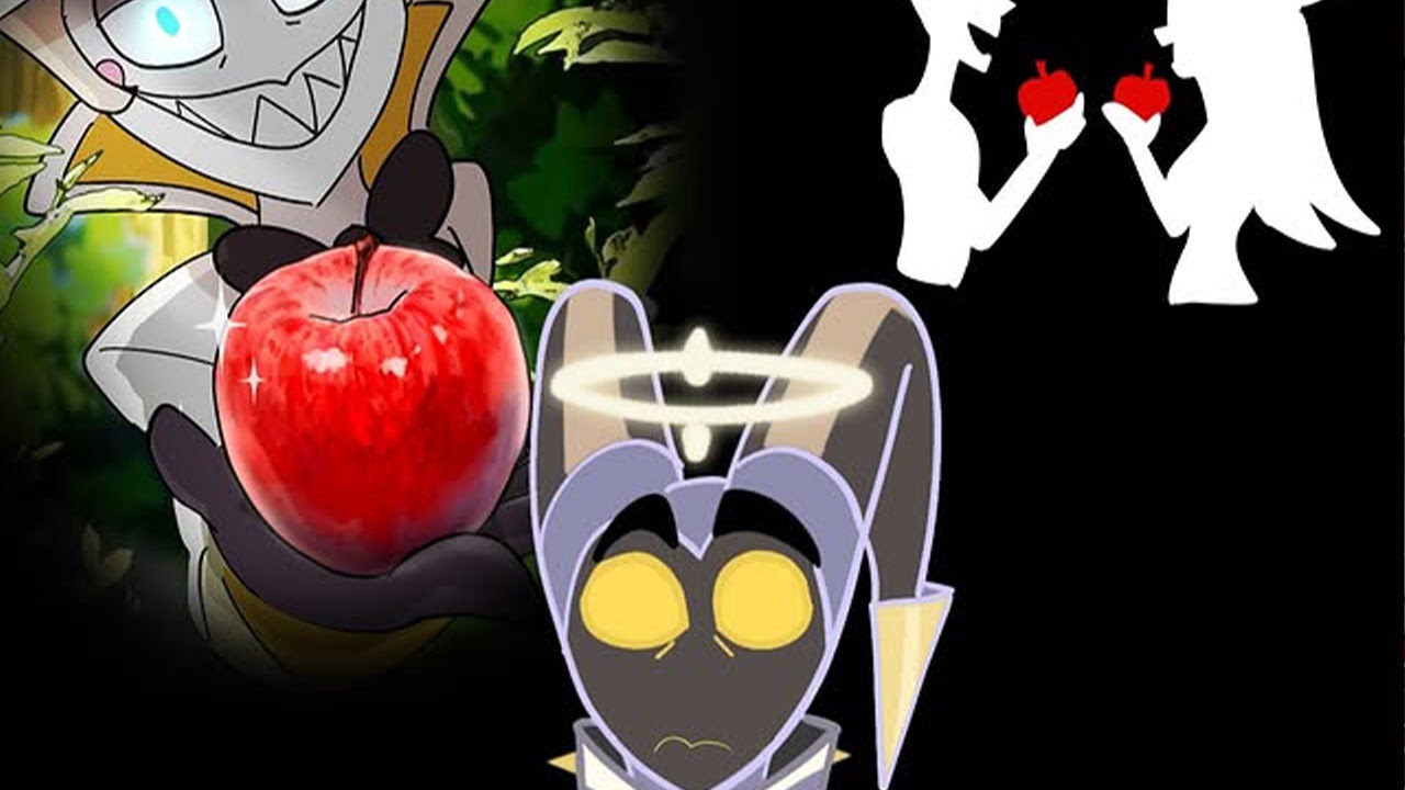 Hazbin Hotel When Adam eats too many ribs (Comic Dub) - YouTube