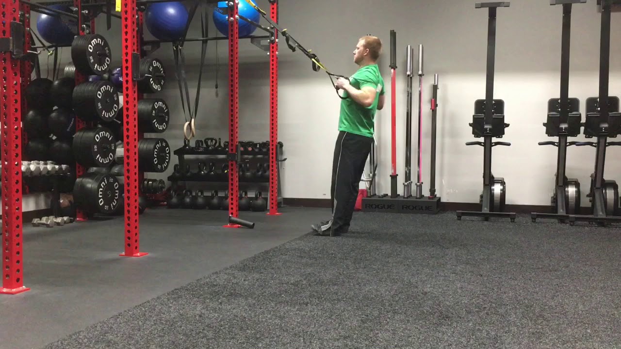 TRX Scapular Retraction Plus Row - YouTube