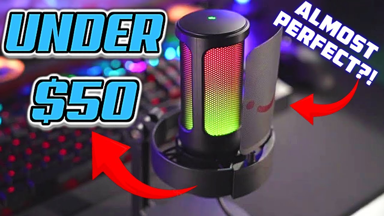 The BEST Budget USB Condenser Mic | Fifine Ampligame A8 Review - YouTube