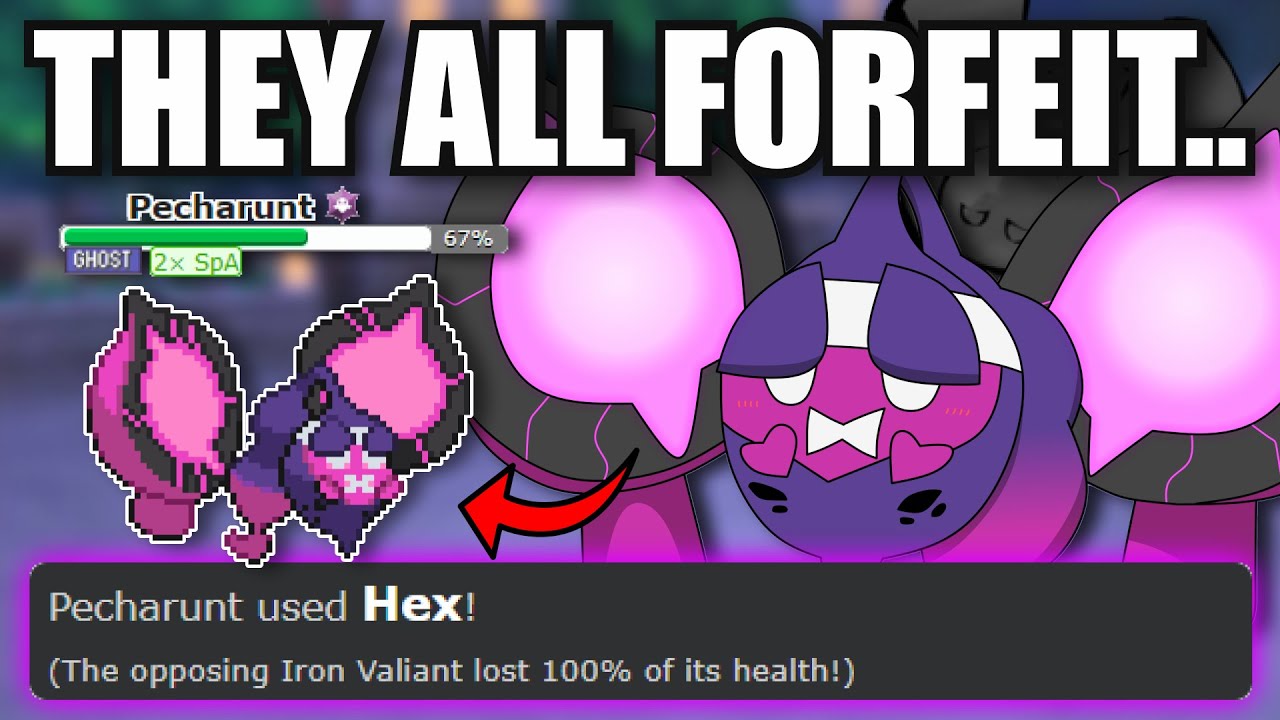 MALIGNANT CHAIN PECHARUNT IS BROKEN | Pokémon Showdown OU - YouTube