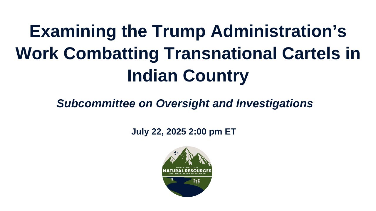 Oversight Hearing | Subcommittee on Oversight and Investigations - YouTube