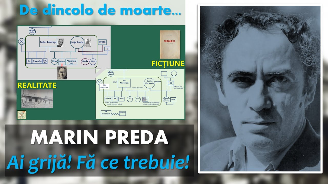 MARIN PREDA - un destin (material de vizionat înainte de studiul ...
