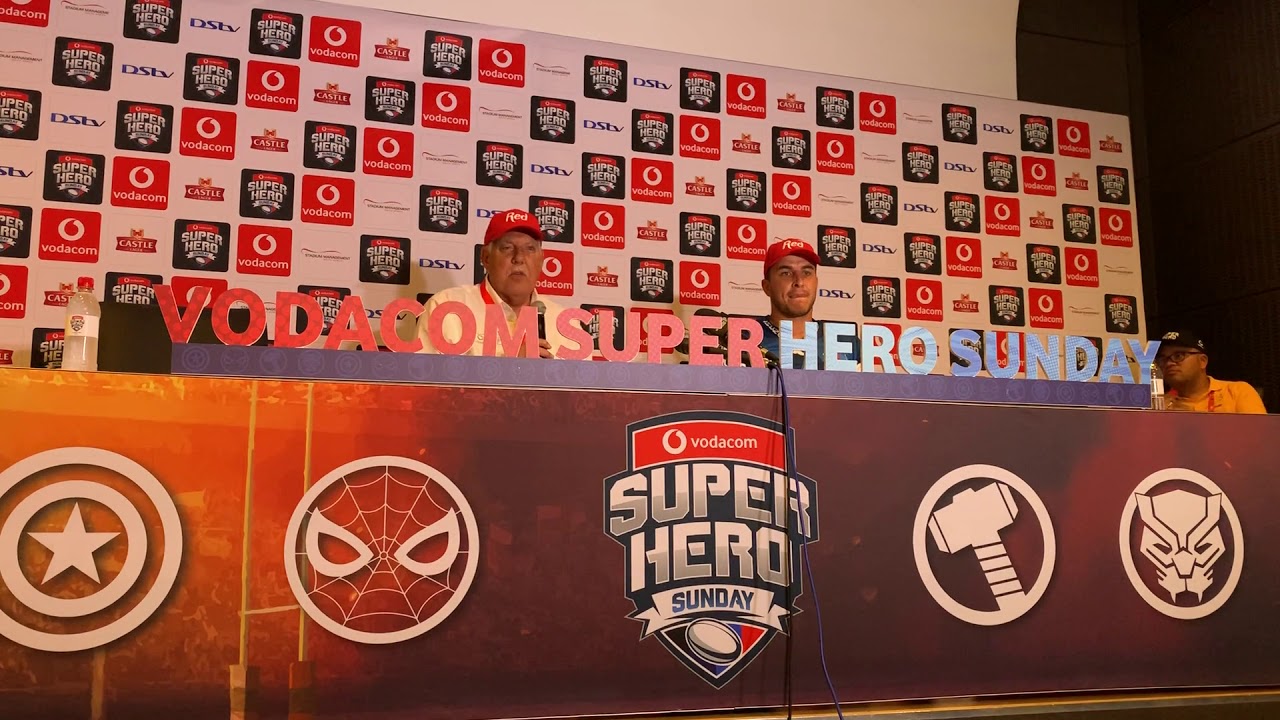 Bulls Coach Pote Human - Post match on Super Hero Sunday 19 January ...