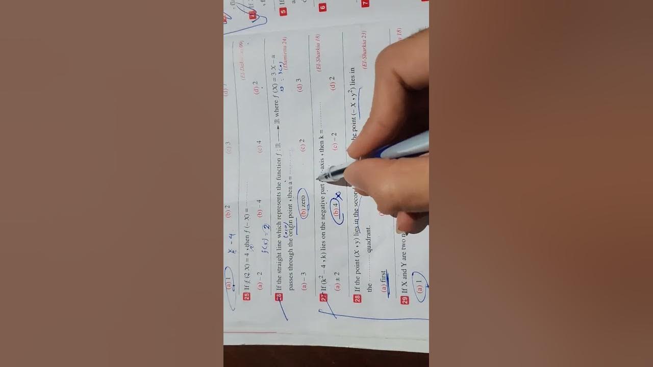 prep3 algebra unit 1 rev part 2 - YouTube