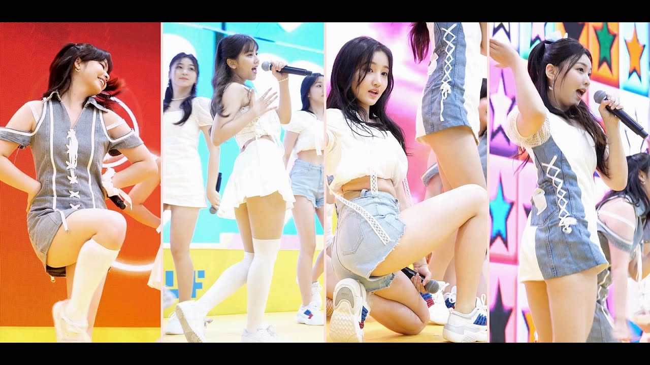 버스터즈 Busters 230715 캐릭터라이선싱페어 축하공연 직캠 세이라 나미 민지 지은 Seira Nami Minji