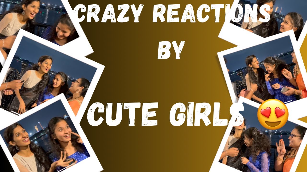 Crazy reactions by cute girls | funny q&a #entertainment #funny #comedy ...