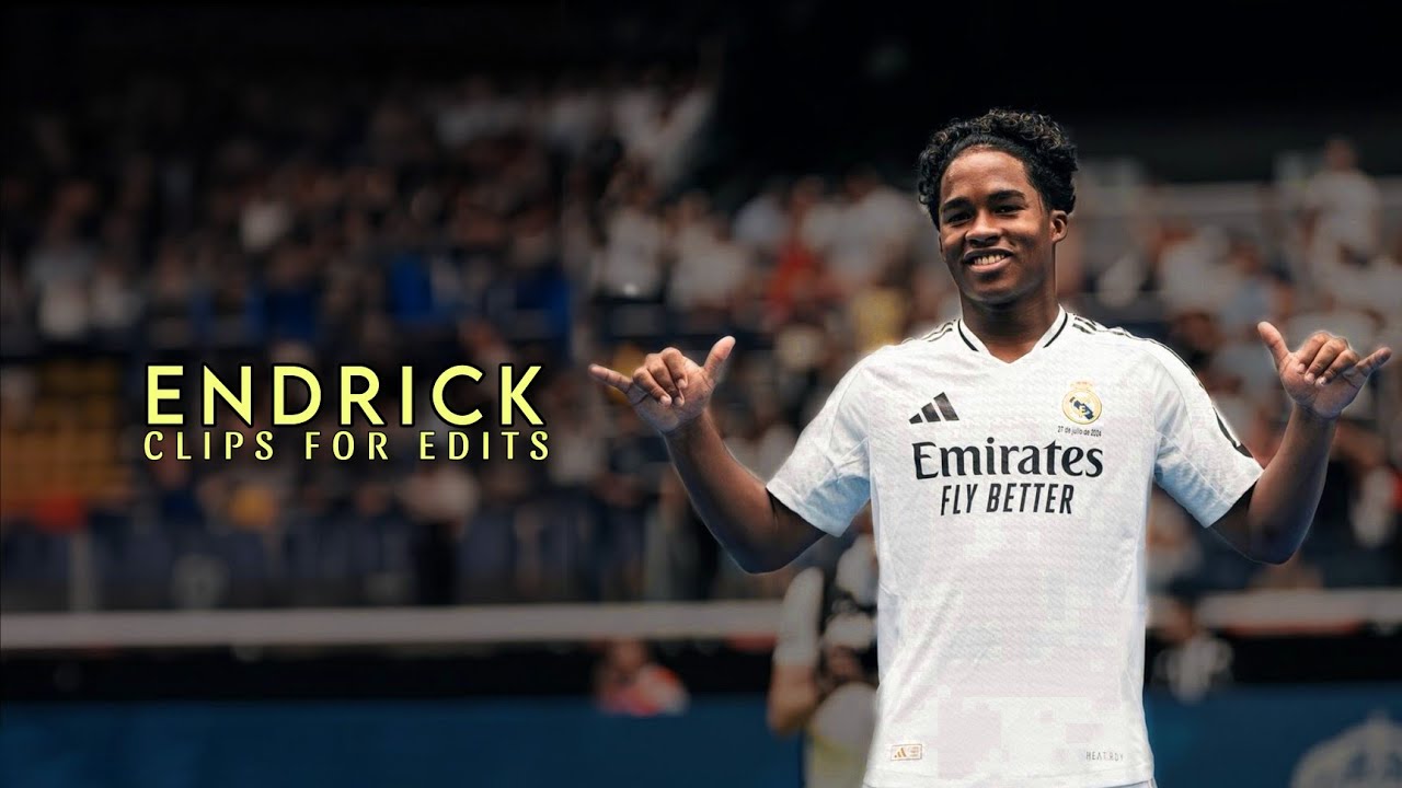 Endrick HD Clips For Edits • Free Scene Pack • No Watermark | D74 Edits ...